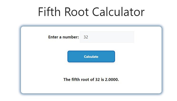 Fifth Root Calculator - Savvy Calculator
